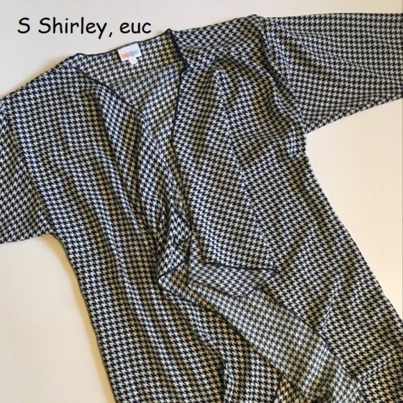 LuLaRoe | Swim | Small Lularoe Shirley Kimono Cover Up Navy White ...